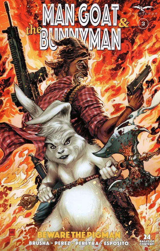 Man Goat and the Bunnyman: Beware the Pigman #3 Published Se