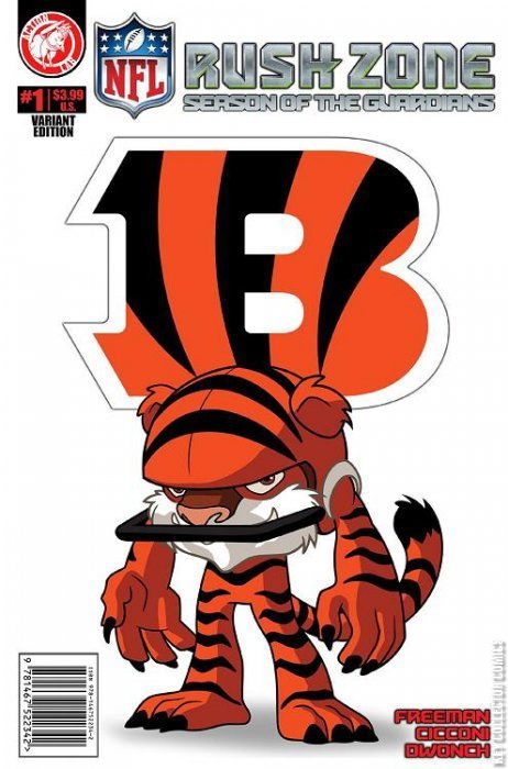 NFL Rush Zone: Season of the Guardians #1 Variant Published