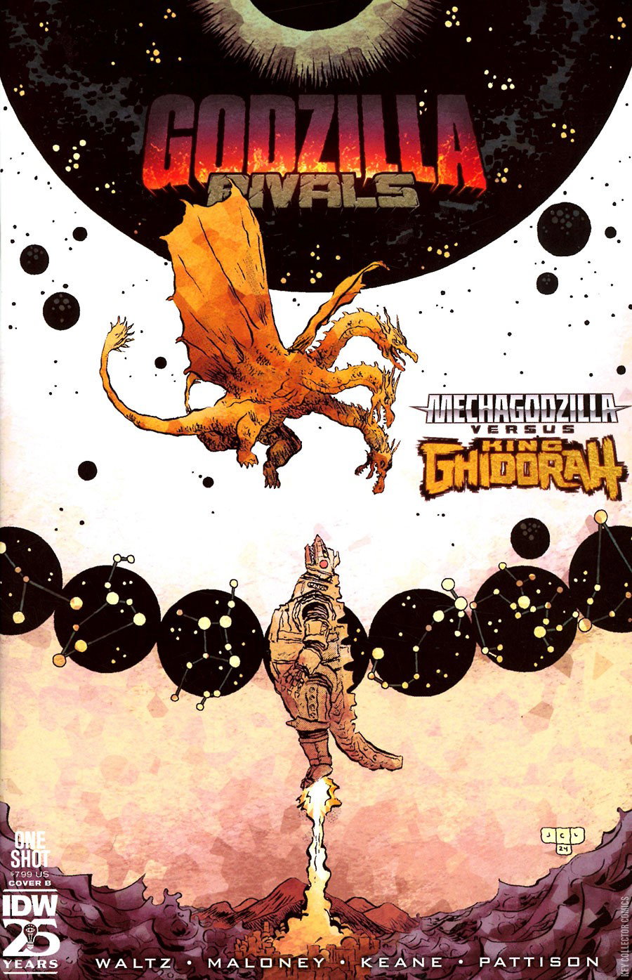 Godzilla Rivals: Mechagodzilla vs. King Ghidorah #1 Variant