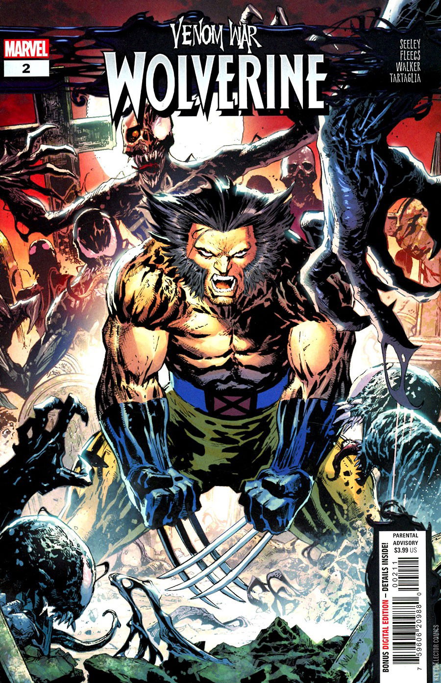 Venom War: Wolverine #2 Published October 2024 | Key Co