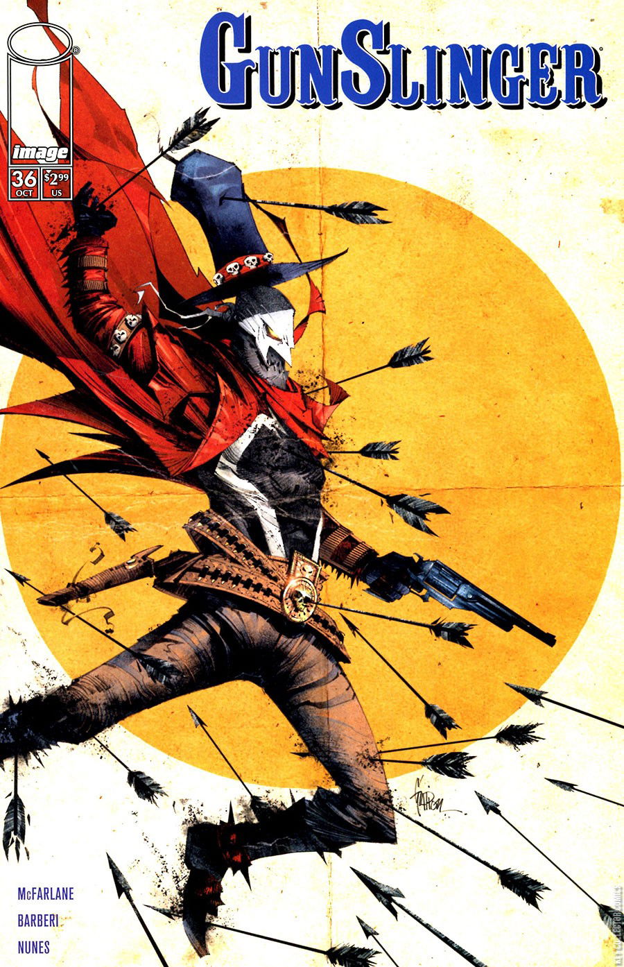 Gunslinger Spawn #36 Variant Published October 2024