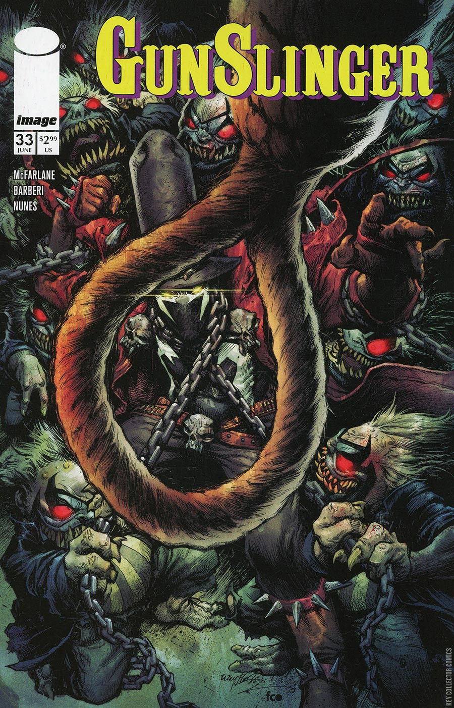 Gunslinger Spawn #33 Variant Published July 2024 | Key