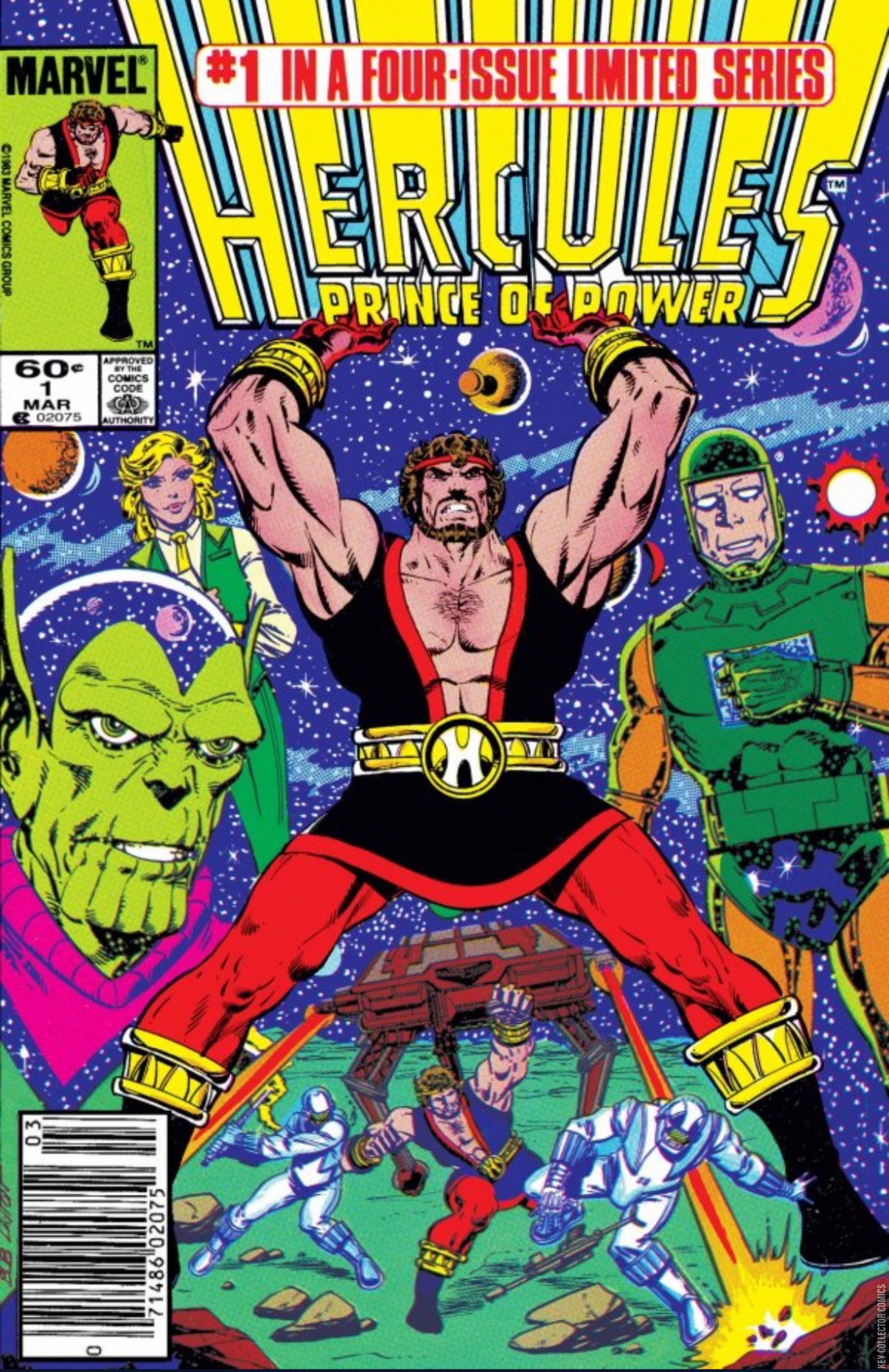 Hercules: Prince of Power #1 Published March 1984 | Ke