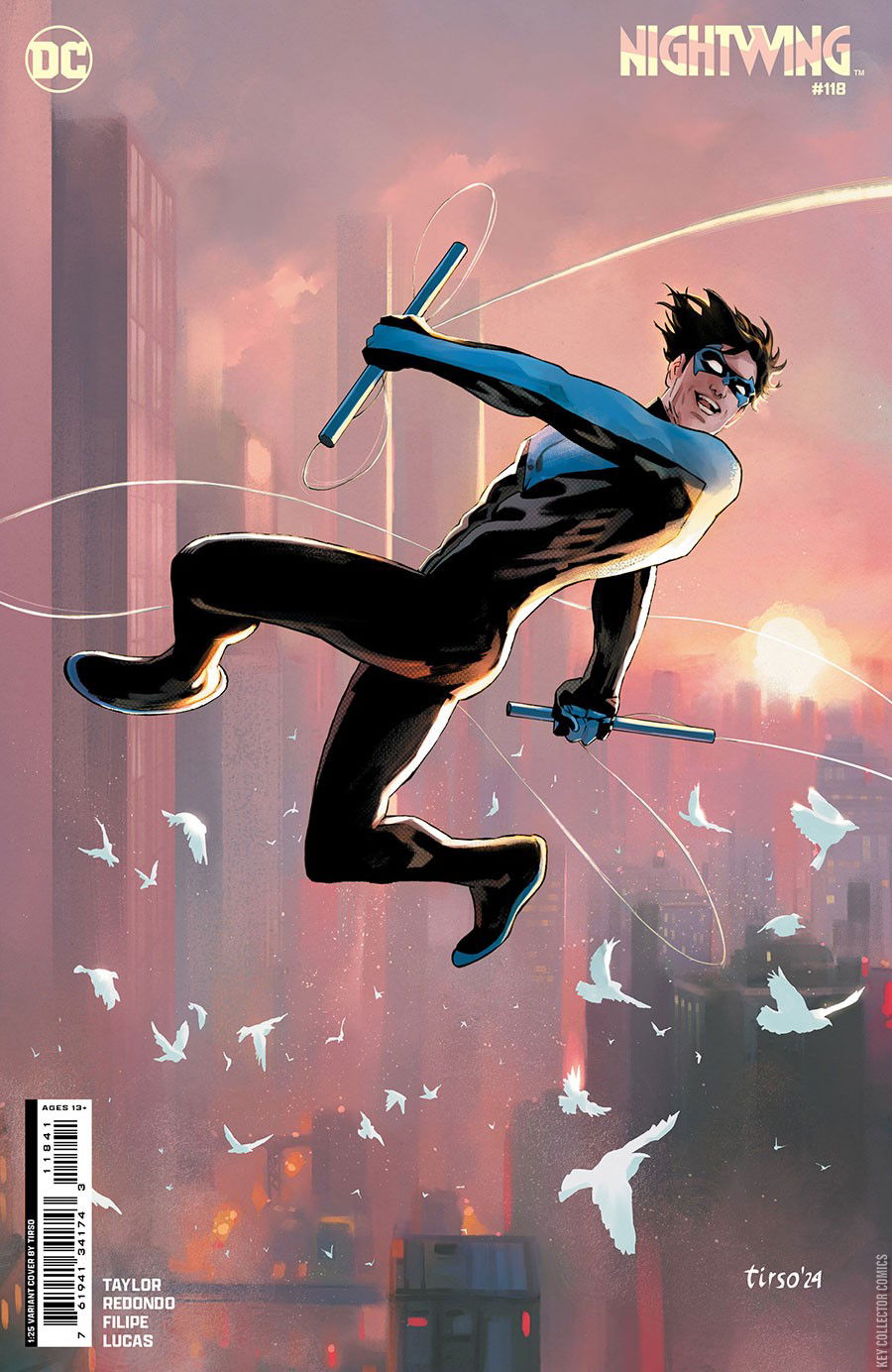 Nightwing #118 1:25 Published October 2024 | Key Colle