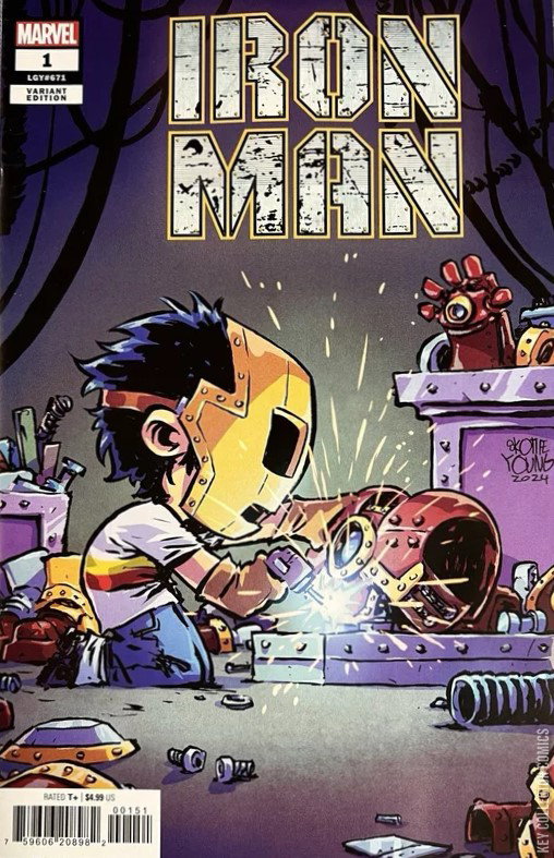 Iron Man #1 Variant Published October 2024 | Key Colle