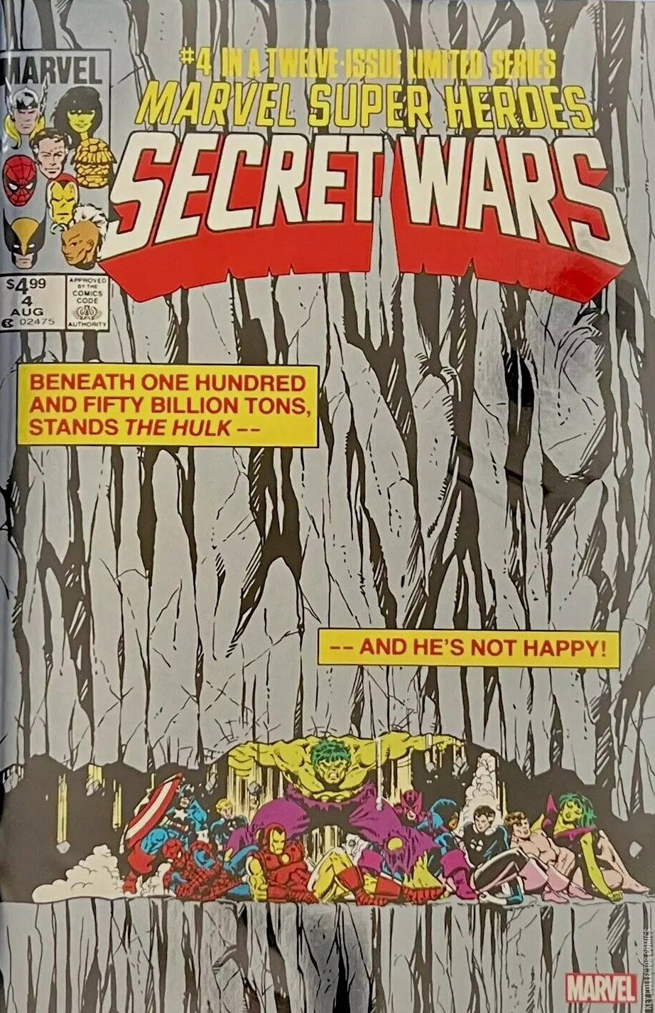 Marvel Super Heroes Secret Wars #4 Published April 202