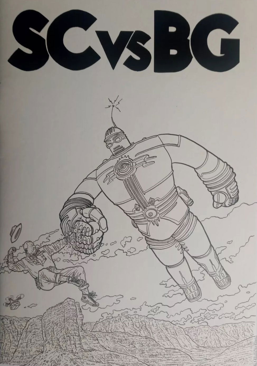 SC vs BG by Darrow Scope | Key Collector Comics