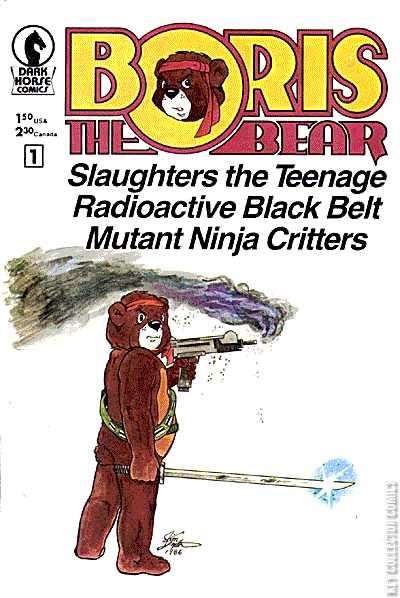 Boris the Bear #1 2nd Print Published July 1986 | Key