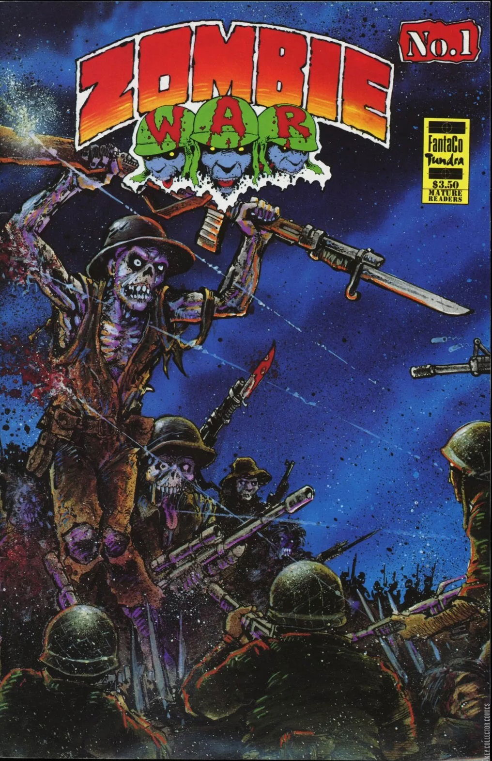 Zombie War by FantaCo | Key Collector Comics