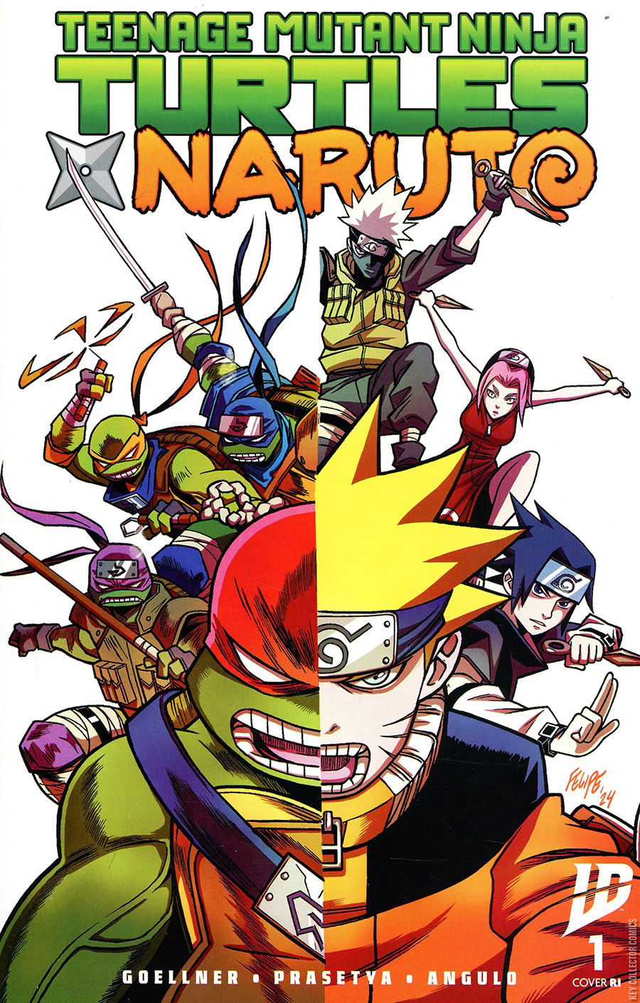 Teenage Mutant Ninja Turtles / Naruto #1 1:25 Published Nov