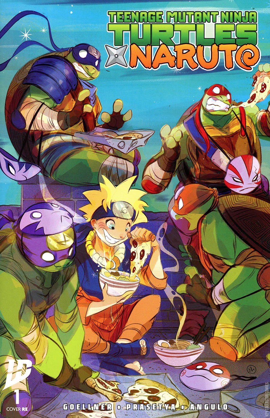 Teenage Mutant Ninja Turtles / Naruto #1 Store Exclusive Pu