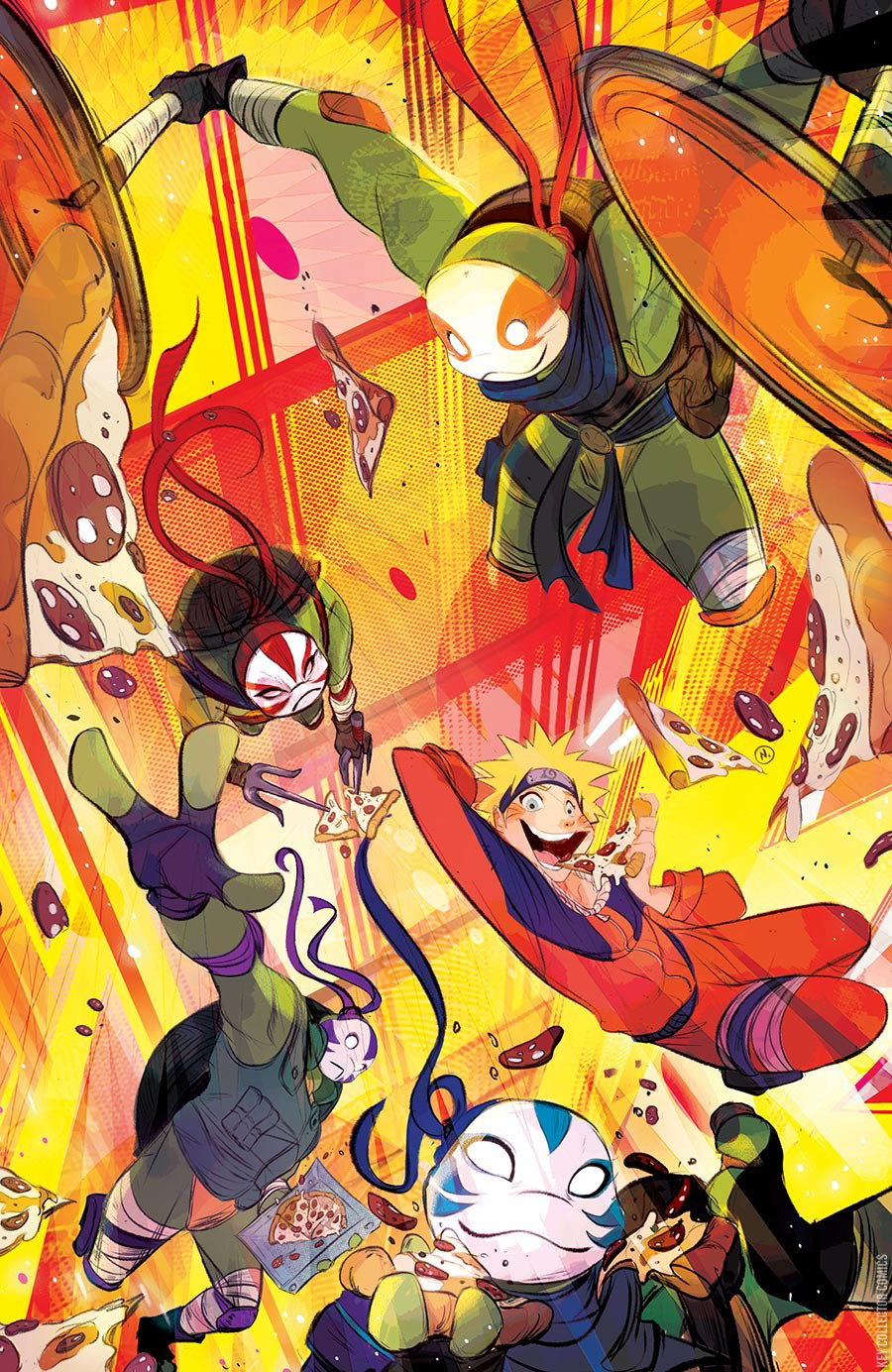 Teenage Mutant Ninja Turtles / Naruto #1 Published November