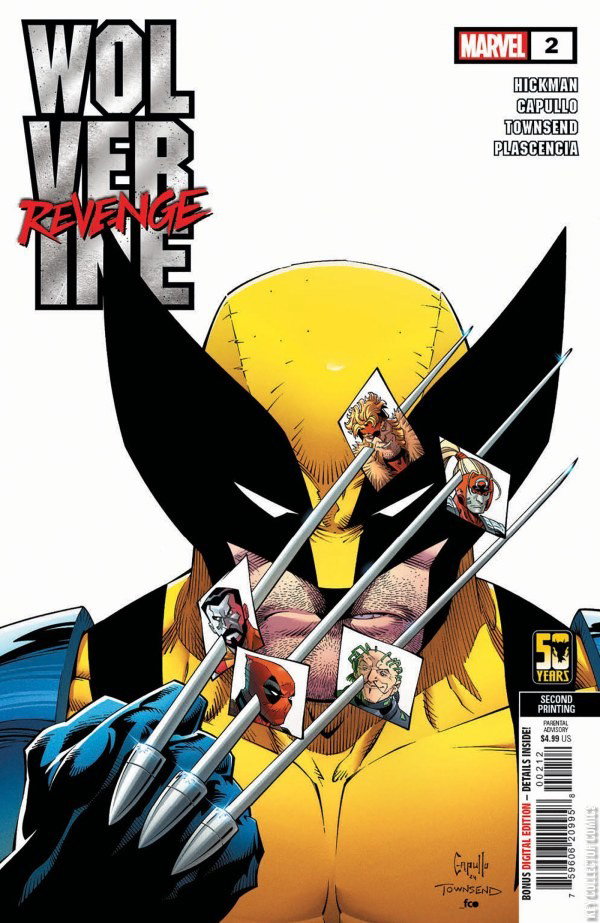 Wolverine: Revenge #2 Published November 2024 | Key Co