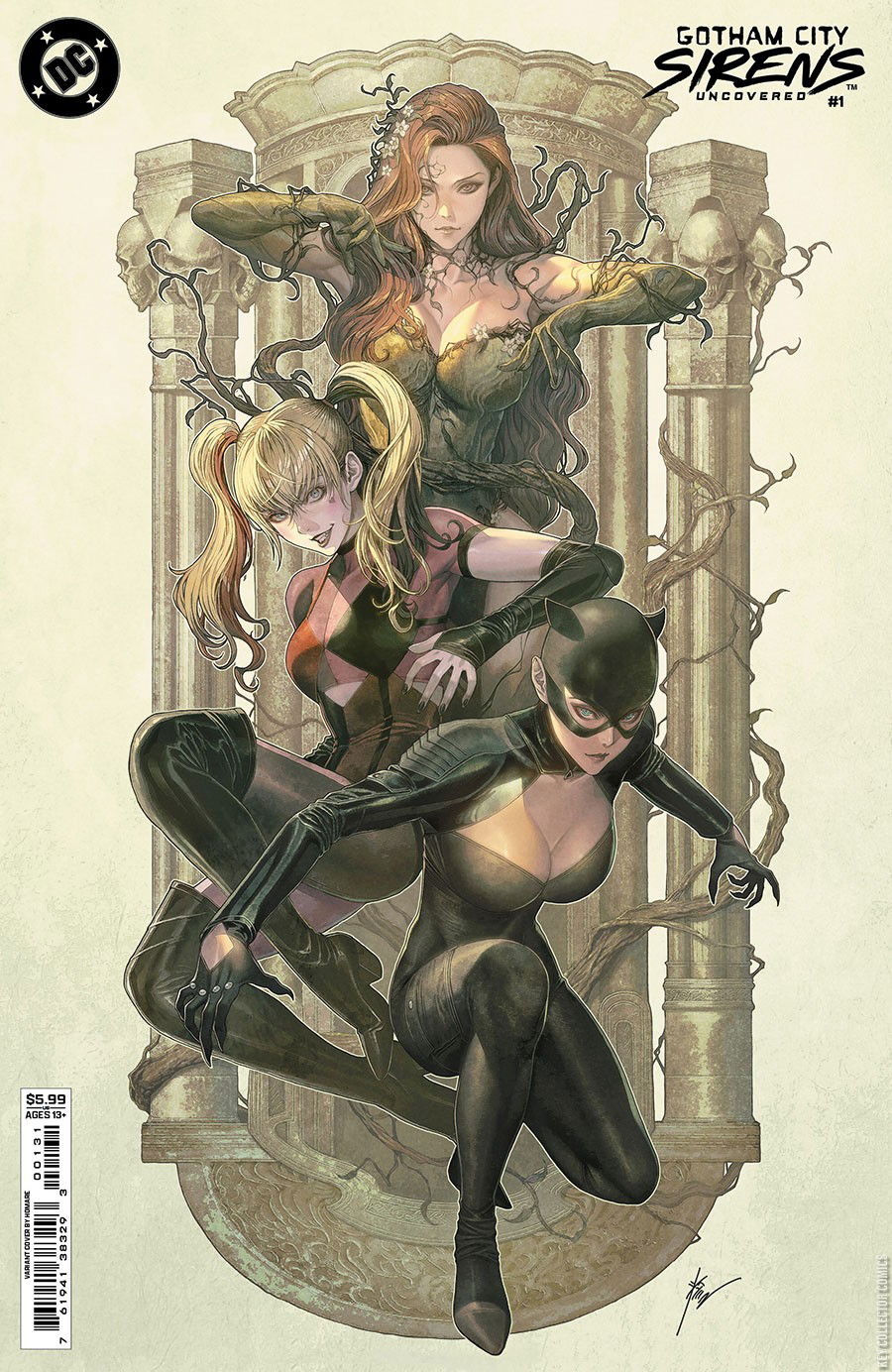 Gotham City Sirens Uncovered by DC | Key Collector Comics