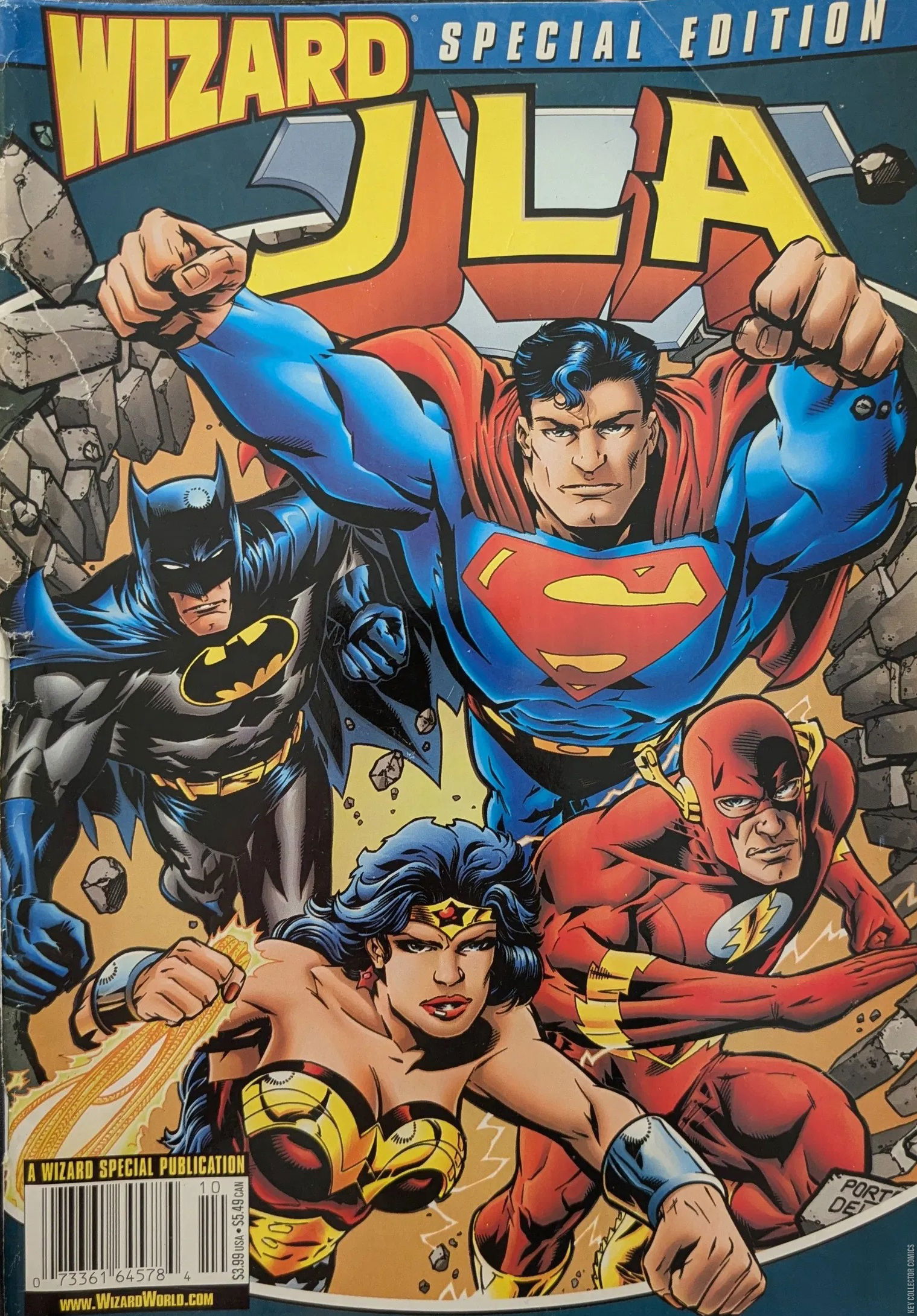 Wizard JLA Super Special Published January 1998 | Key C