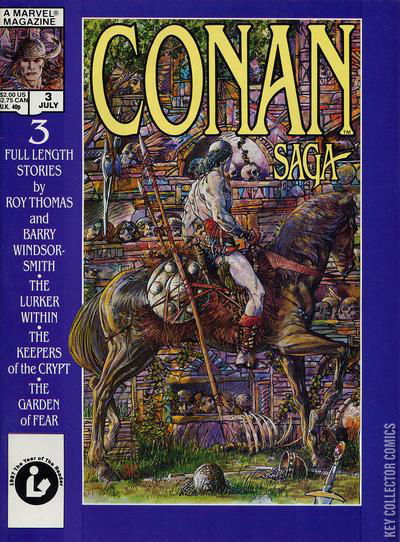 Conan Saga, The #3 Published July 1987 | Key Collector
