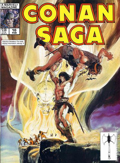 Conan Saga, The #10 Published February 1988 | Key Colle