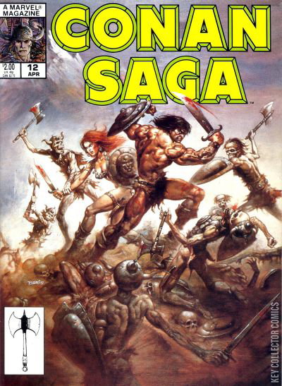 Conan Saga, The #12 Published April 1988 | Key Collecto