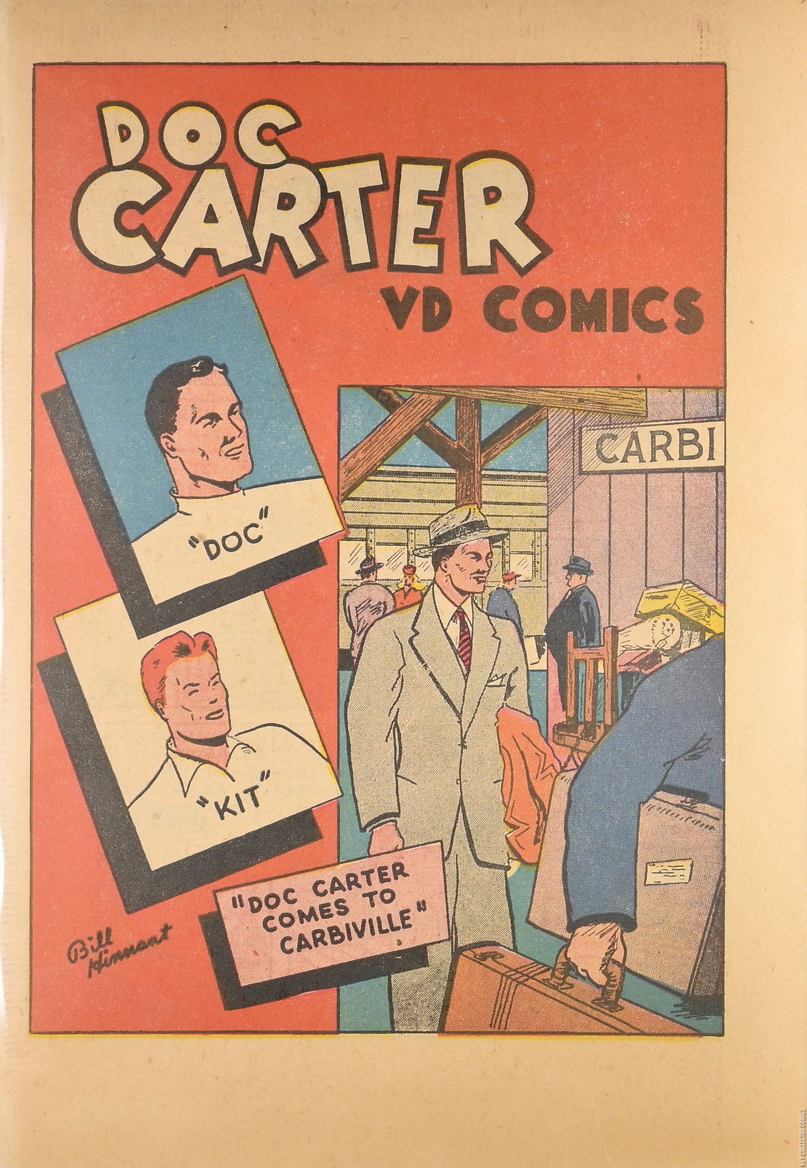 Doc Carter VD Comics by Health Publication Institute | Key Collector Comics