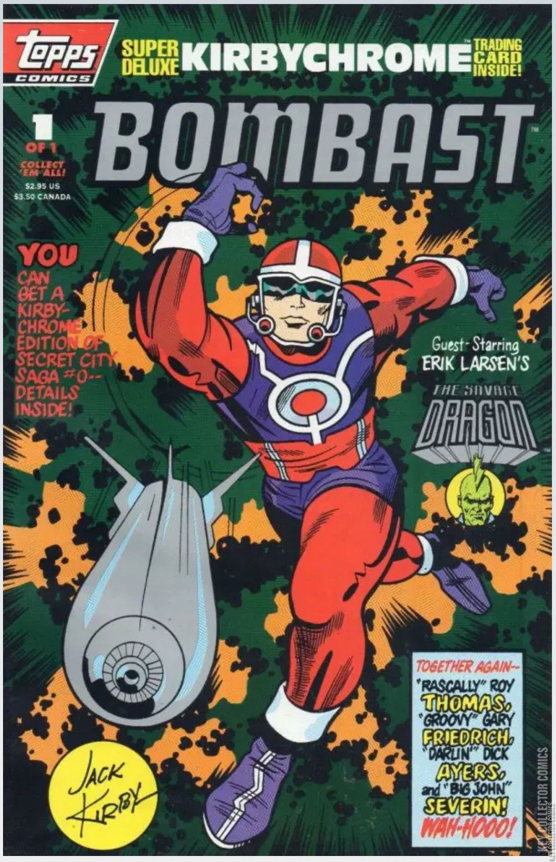 Bombast #1 Error Published April 1993 | Key Collector