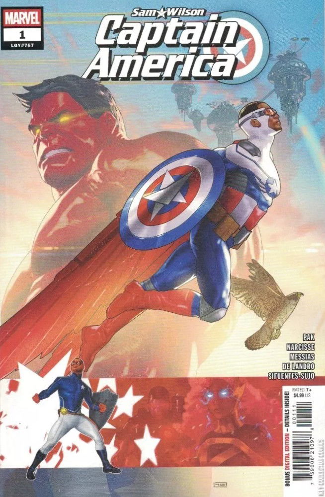 Sam Wilson: Captain America by Marvel | Key Collector Comics