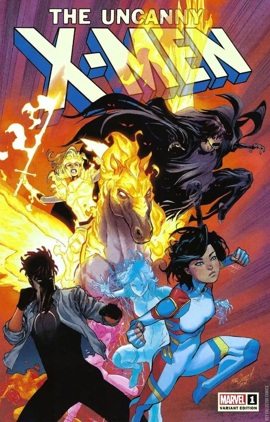 Uncanny X-Men #1 2nd Print 1:25 Published September 20