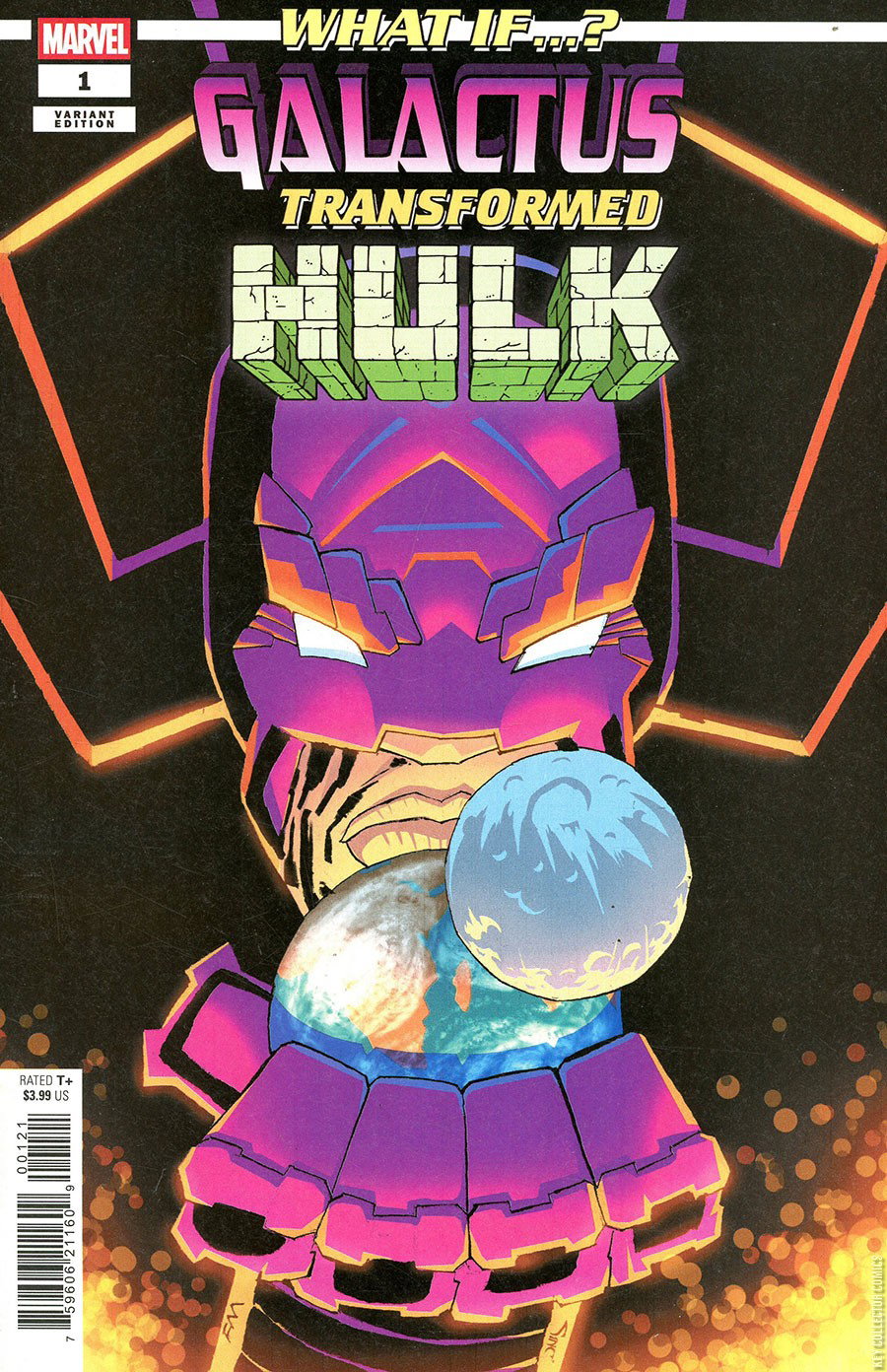 What If? Galactus Transformed The Incredible Hulk #1 Publis