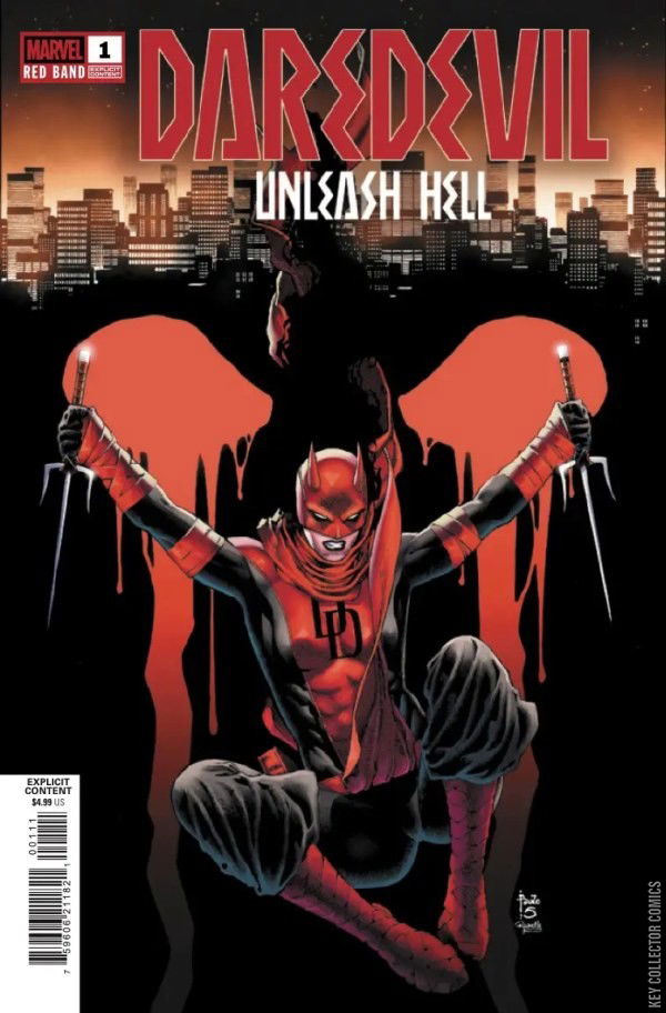 Daredevil: Unleash Hell - Red Band by Marvel | Key Collector Comics