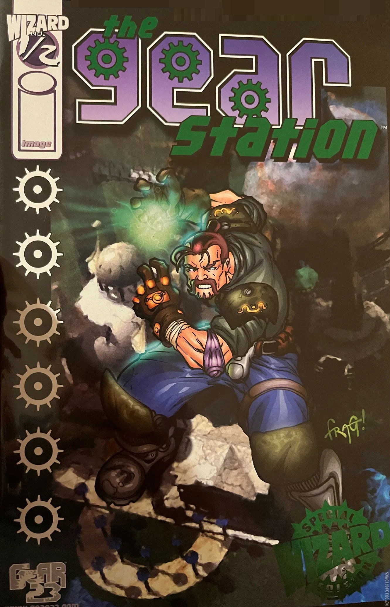 The Gear Station #1/2 Wizard Exclusive Published March