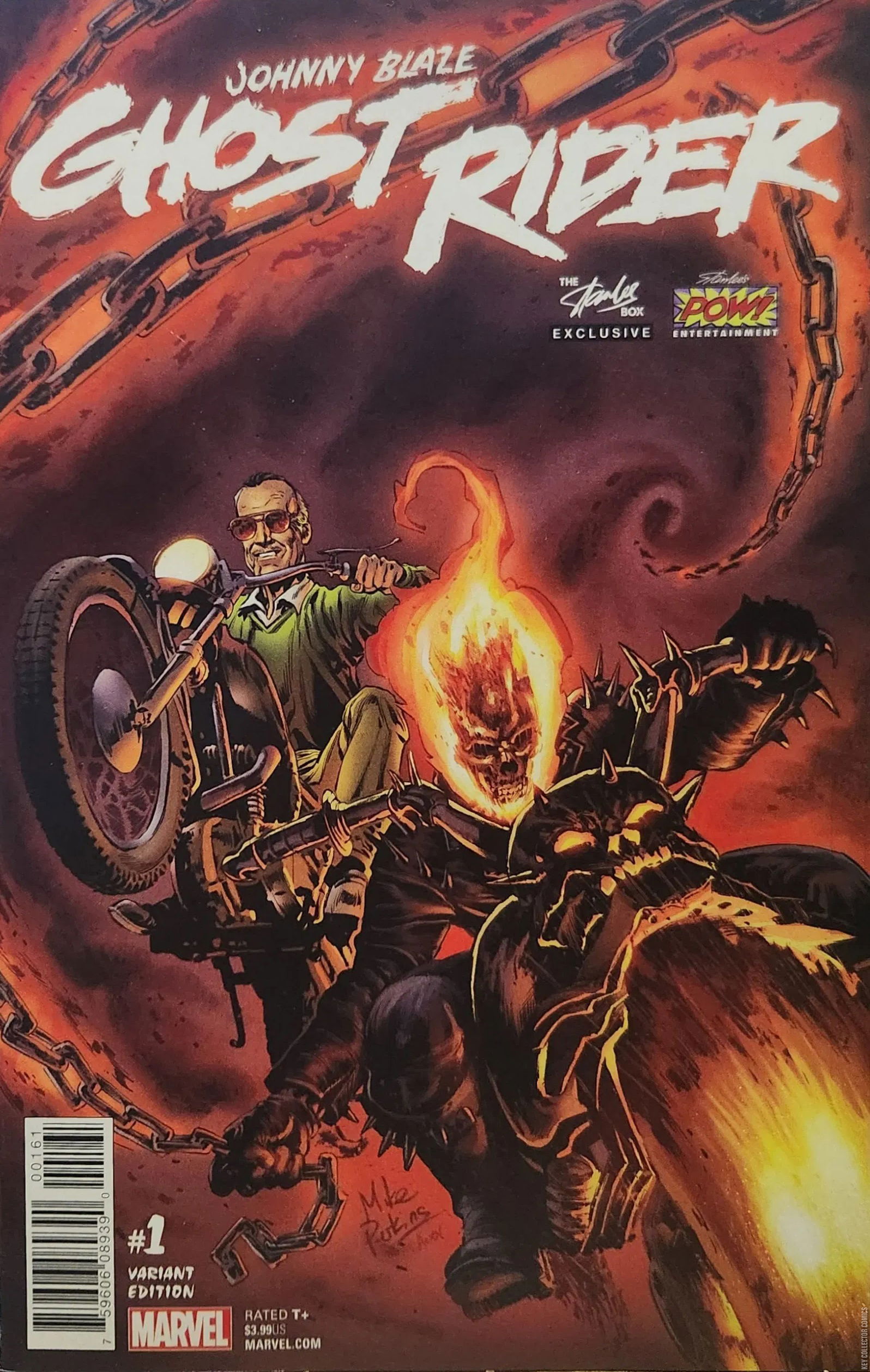 Damnation: Johnny Blaze, Ghost Rider #1 Store Exclusive Pub