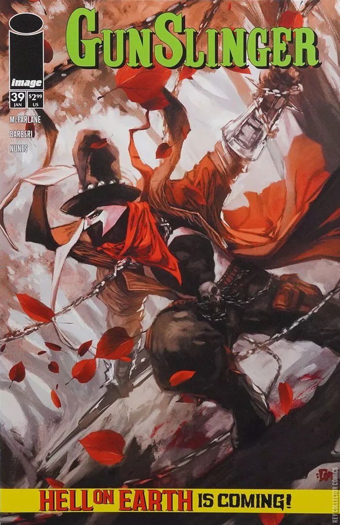 Gunslinger Spawn #39 Variant Published January 2025