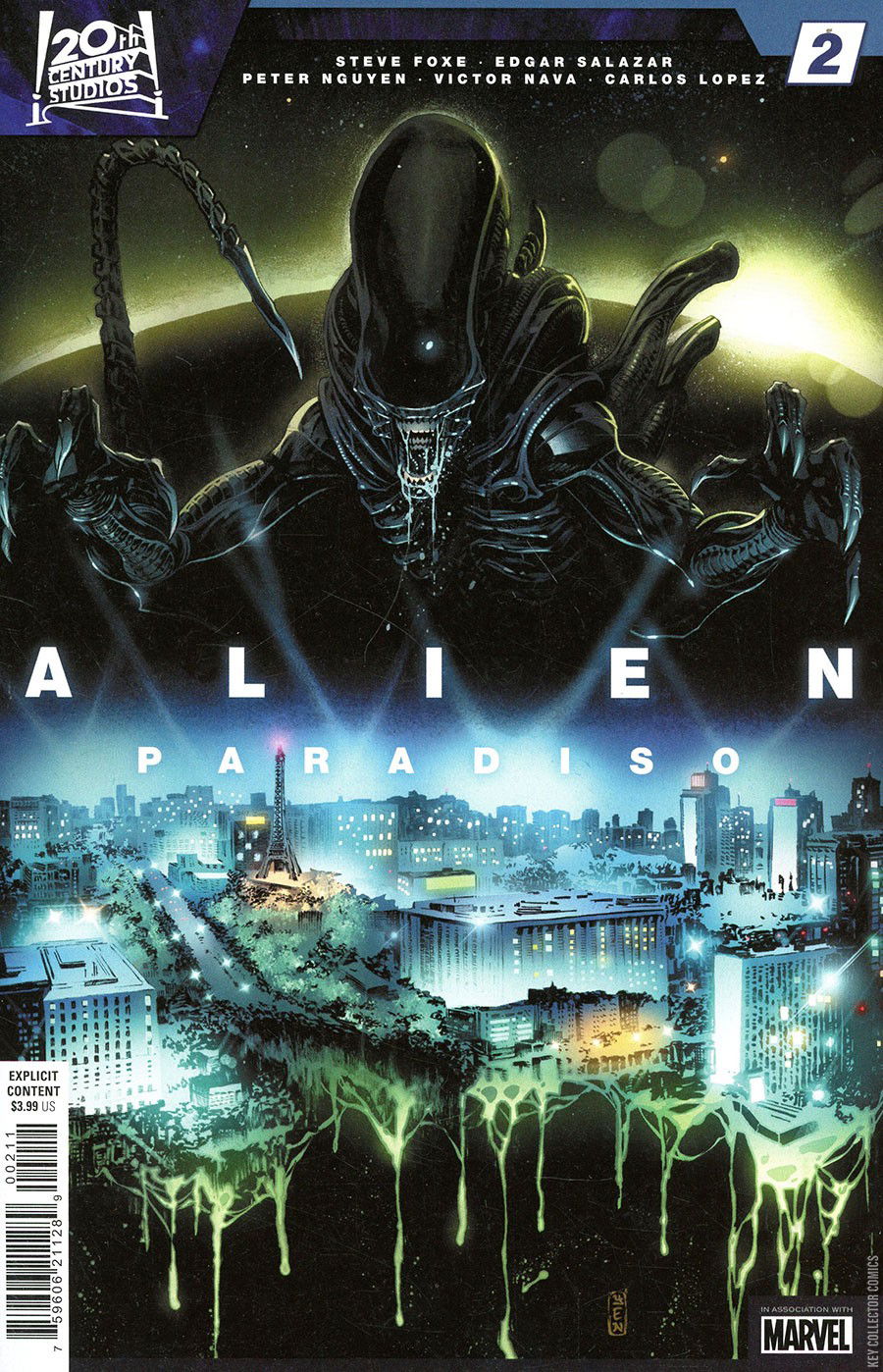 Alien: Paradiso #2 Published January 2025 | Key Collect