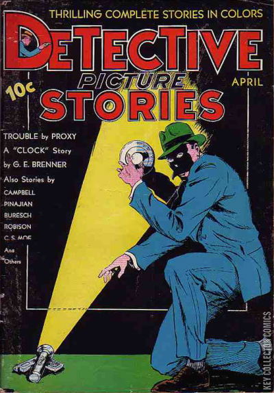Detective Picture Stories by Comics Magazine Company | Key Collector Comics