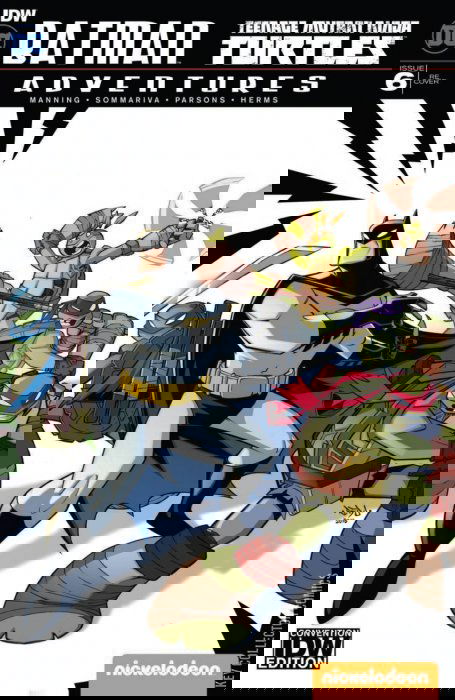 Batman / Teenage Mutant Ninja Turtles Adventures #6 Convent