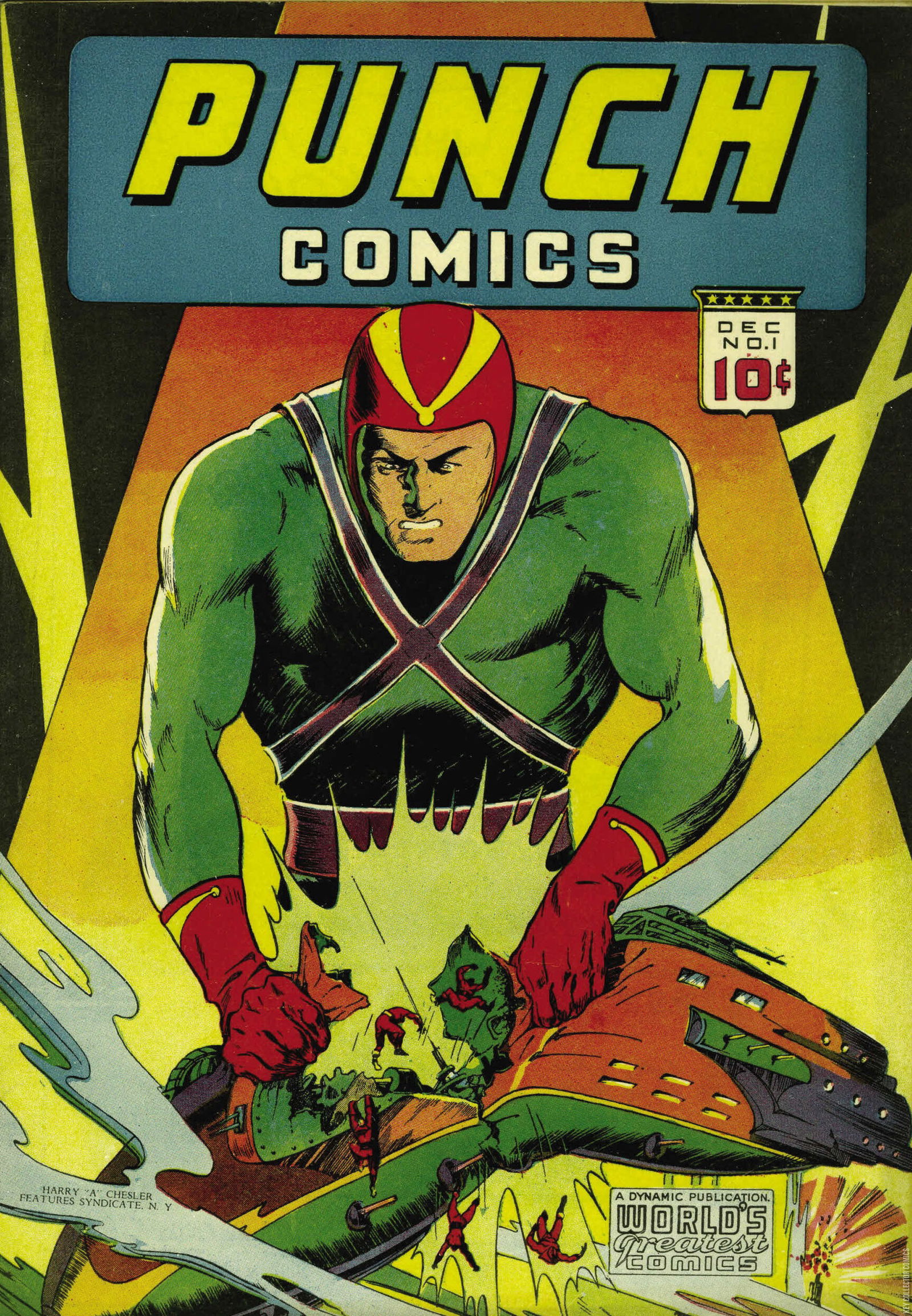 Punch Comics by Chesler Dynamic | Key Collector Comics