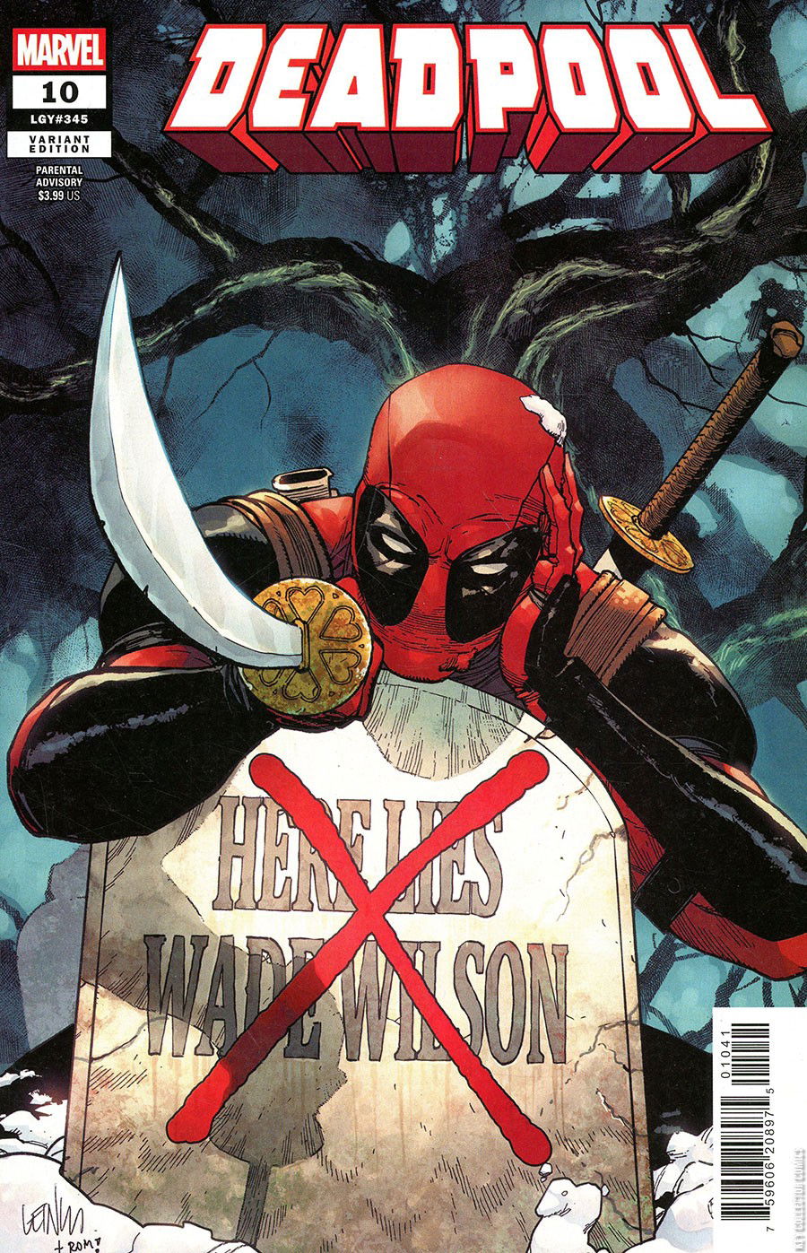 Deadpool #10 Variant Published January 2025 | Key Coll