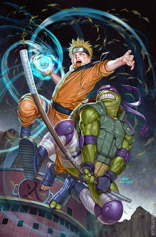 Teenage Mutant Ninja Turtles / Naruto #2 Store Exclusive Pub