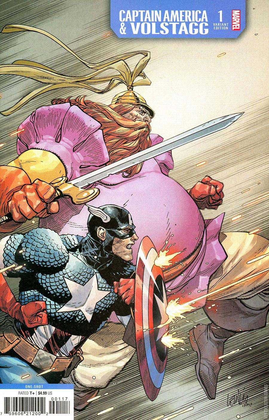 Captain America & Volstagg #1 Published February 2025