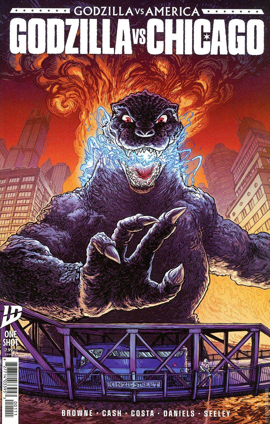 Godzilla vs America: Chicago by IDW | Key Collector Comics