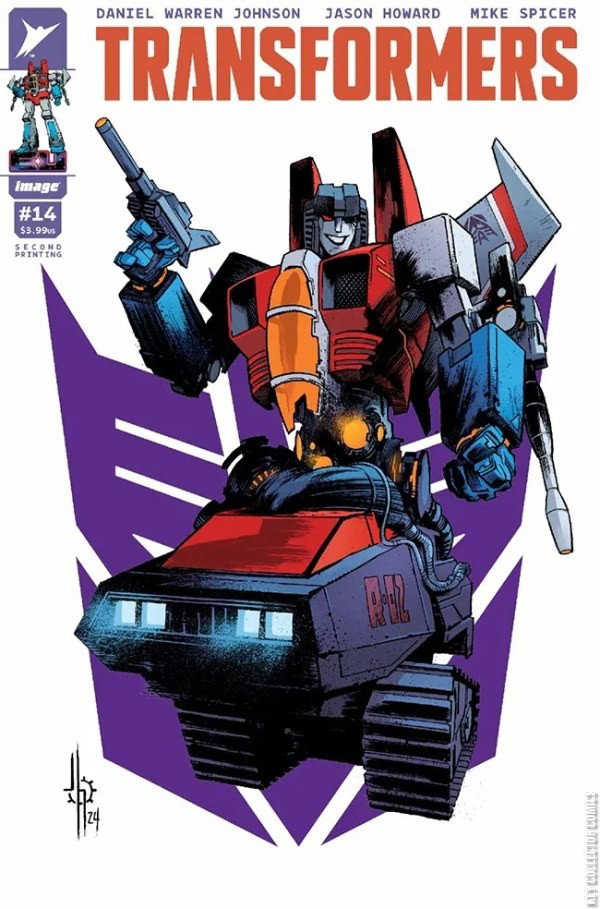Transformers #14 2nd Print Published March 2025 | Key
