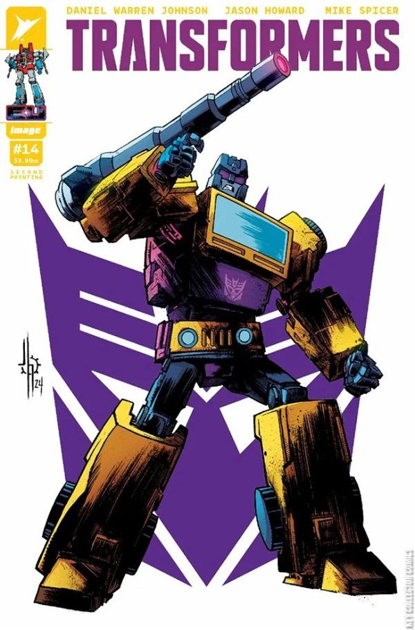 Transformers #14 2nd Print Published March 2025 | Key
