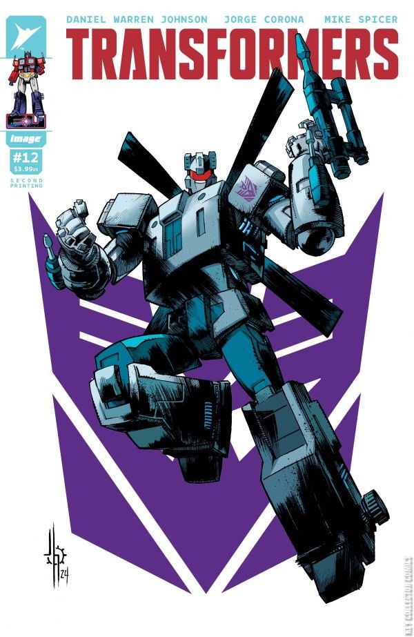 Transformers #12 2nd Print Published March 2025 | Key