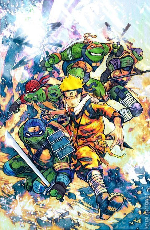 Teenage Mutant Ninja Turtles / Naruto #1 Store Exclusive Pu
