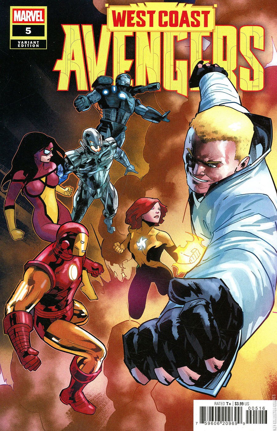 West Coast Avengers #5 1:25 Published March 2025 | Key