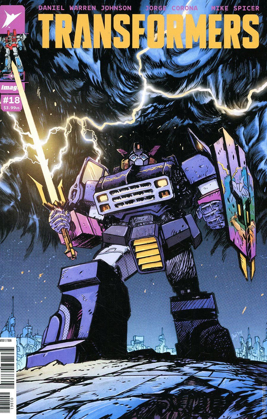 Transformers #18 Variant Published March 2025 | Key Co