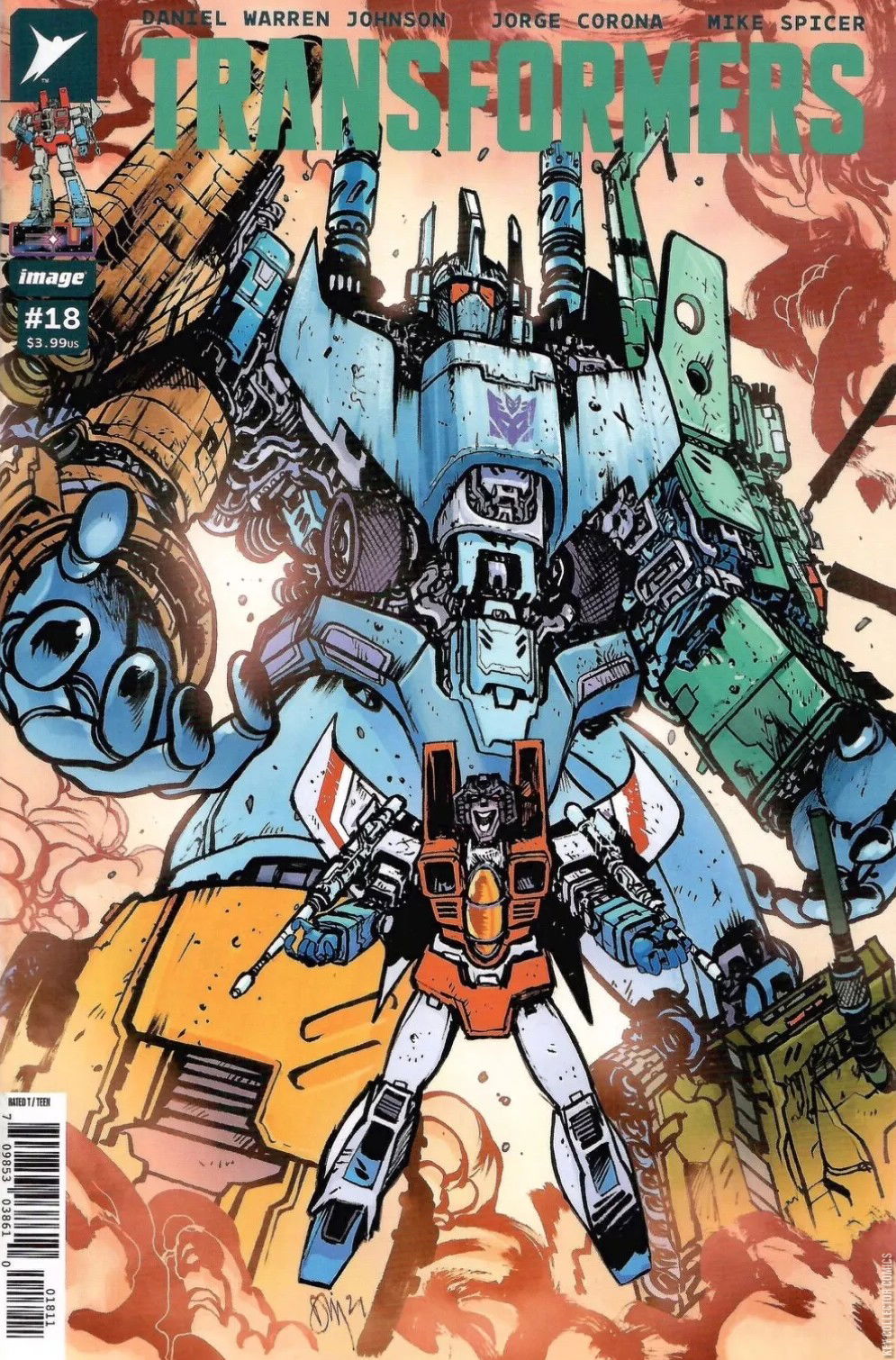 Transformers #18 Published March 2025 | Key Collector Comics