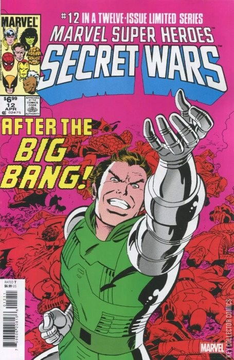 Marvel Super Heroes Secret Wars #12 Facsimile Published Dec