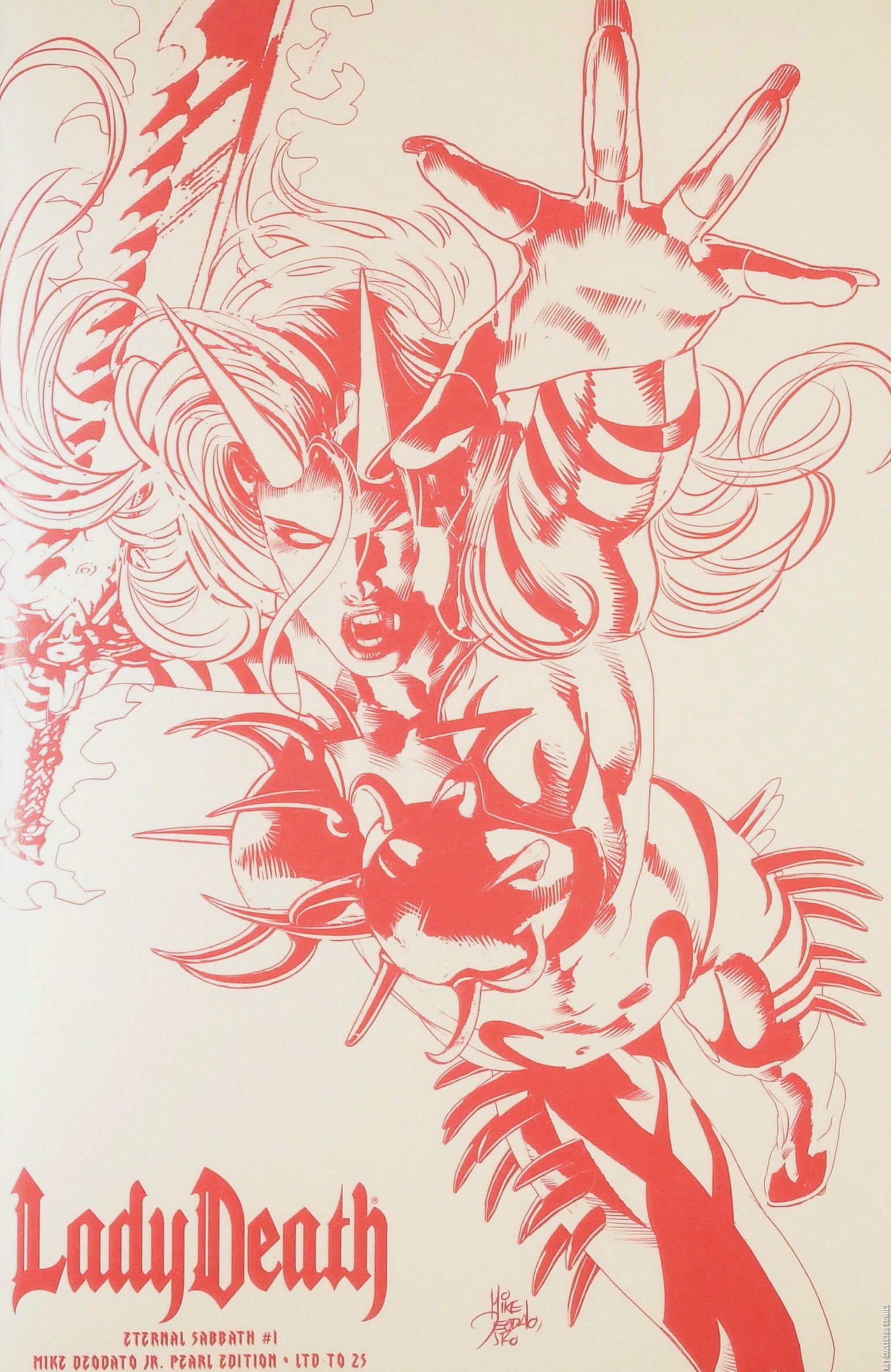 Lady Death: Eternal Sabbath #1 Exclusive Published January