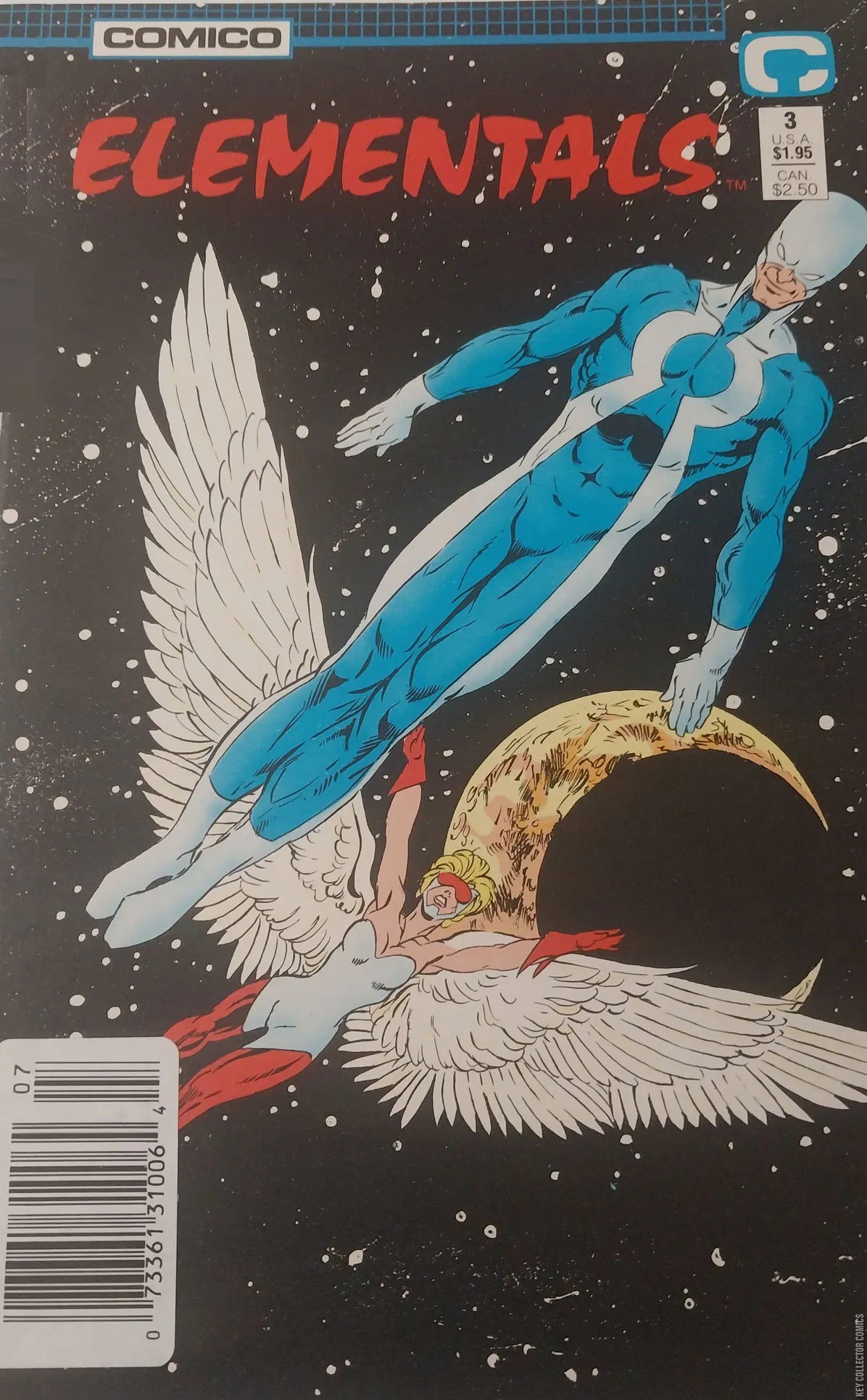 Elementals #3 Newsstand Published May 1989 | Key Colle