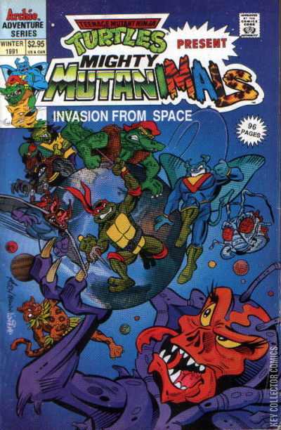 Mighty Mutanimals: Invasion From Space by Archie | Key Collector Comics